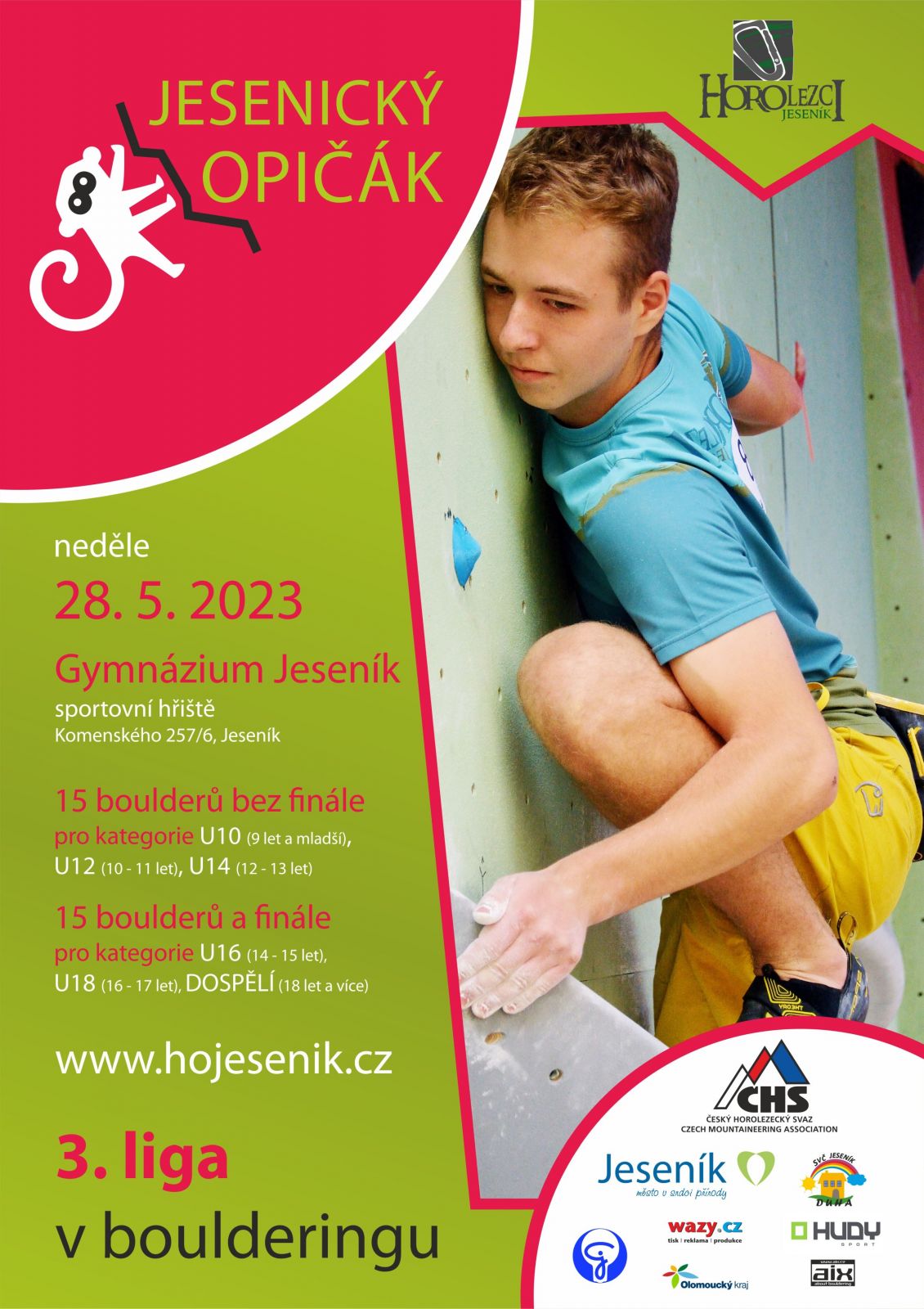 Jesenický opičák 2023 | Články | HOROLEZCI Jeseník